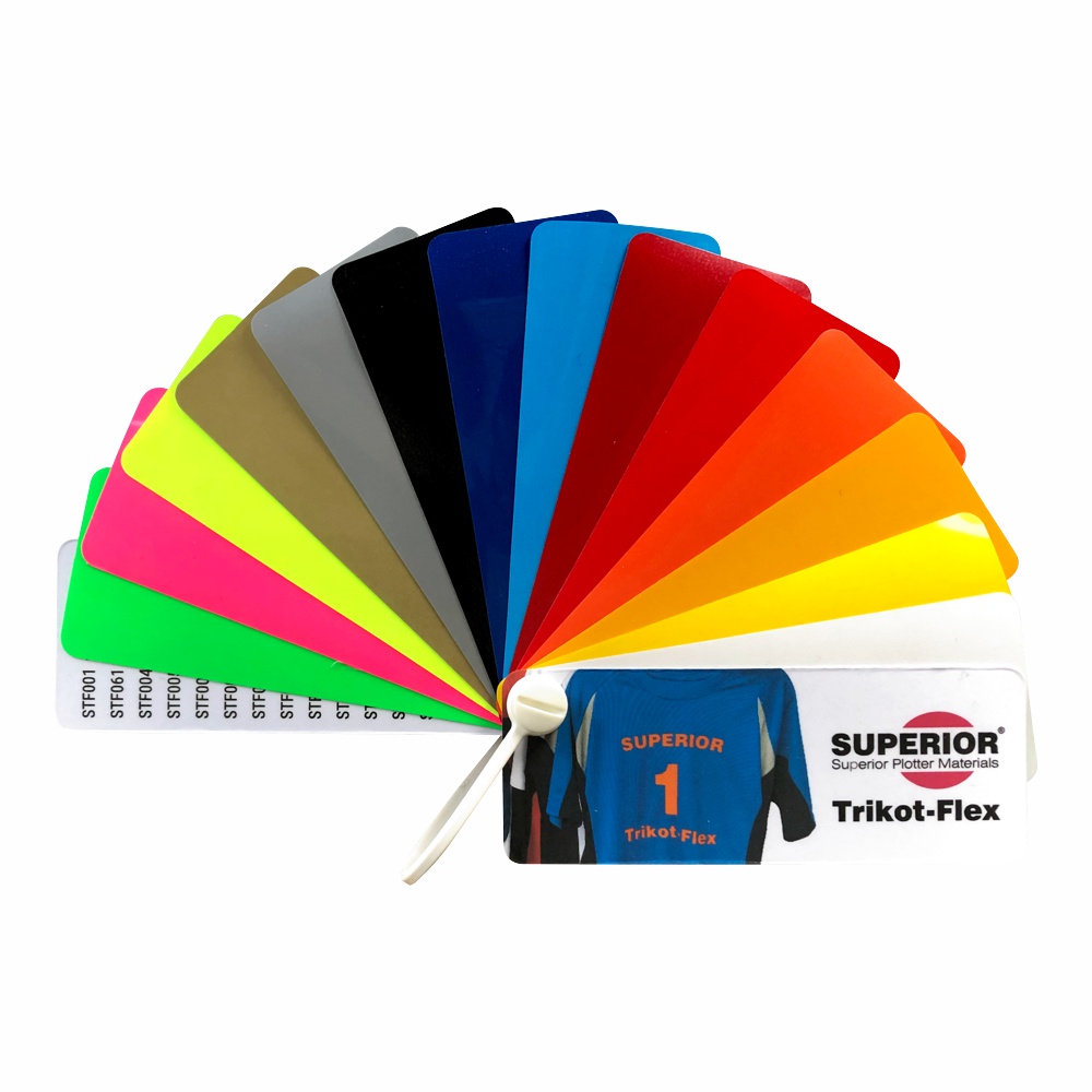 Colour Cards for Siser, POLI-TAPE, SUPERIOR® and Ritrama