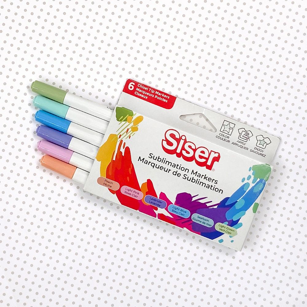 Siser Sublimation Markers Pastel Pack