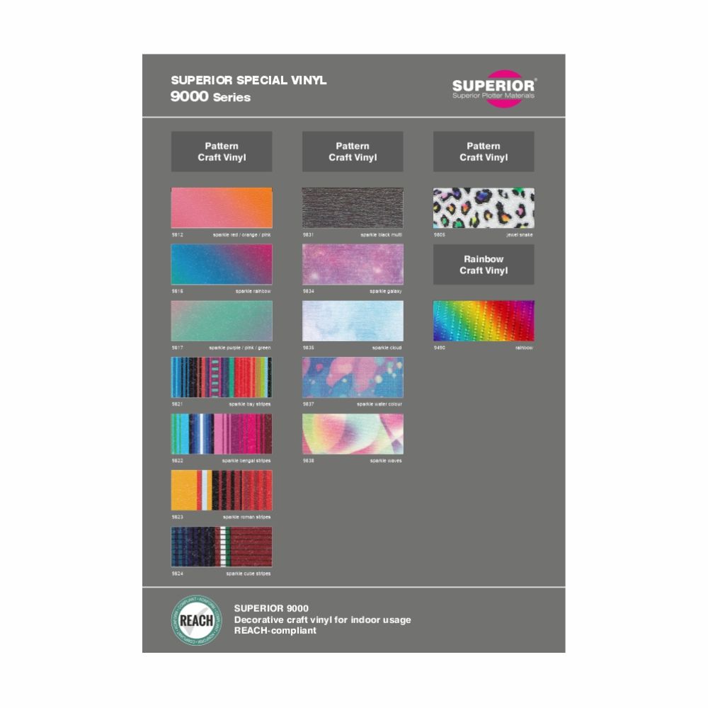Colour Chart SUPERIOR® 9000 | FK9000